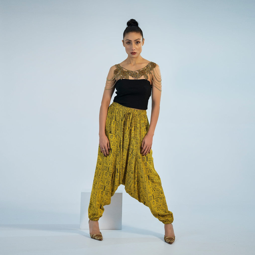 Mustard Sri Lankan Pant – Deen & Keenu